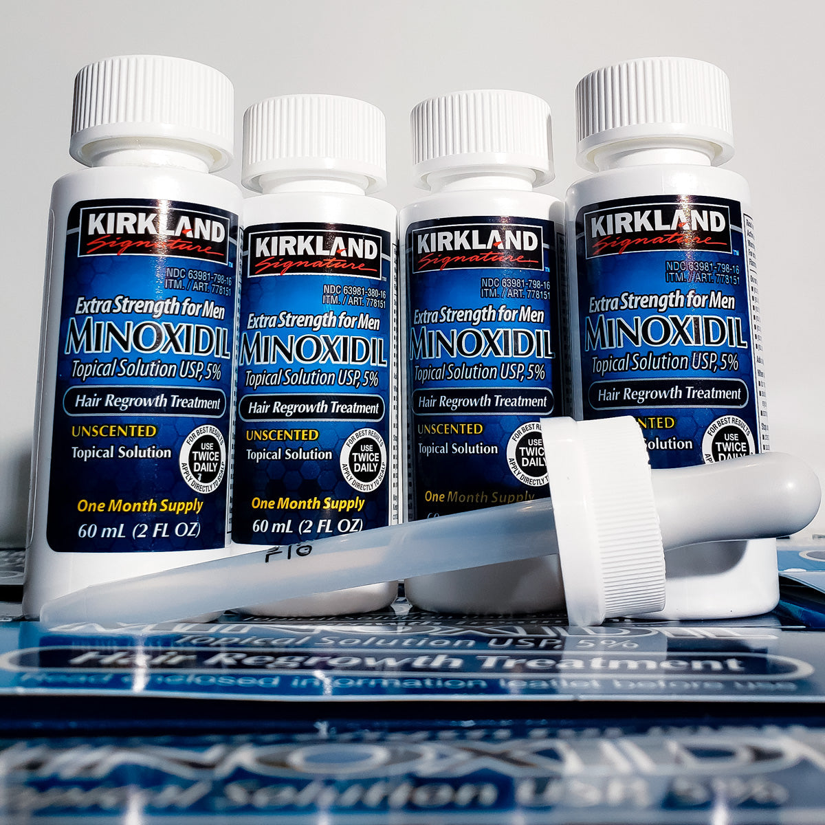 Minoxidil Kirkland 5% x 3 unidades